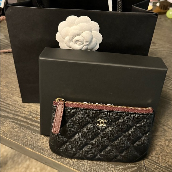 CHANEL | Bags | Chanel Mini O Case Champagne Gold Hardware Brand New ...